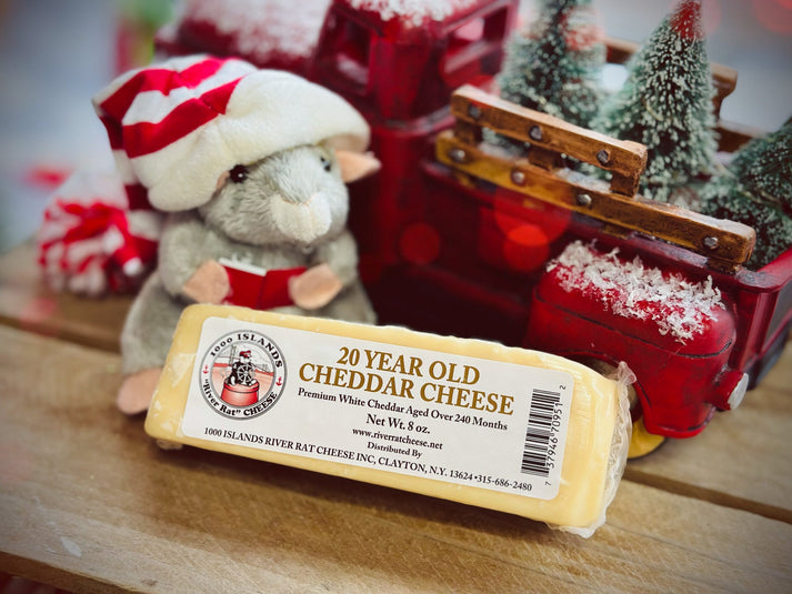 20-Year-Old Cheddar – River Rat Cheese