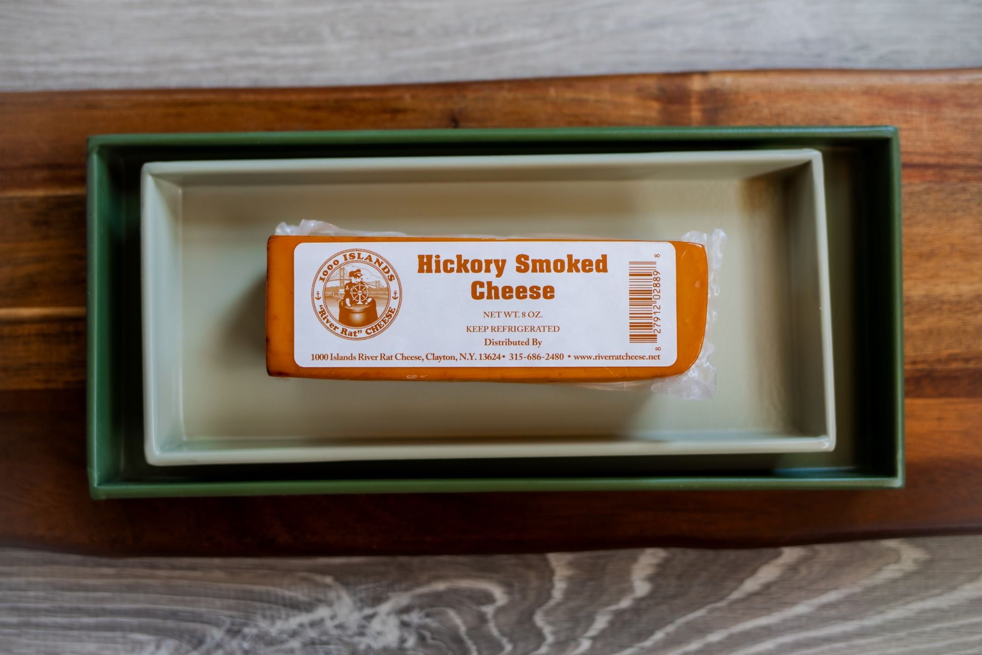 Hickory Smoked Cheese - 8 oz – River Rat Cheese