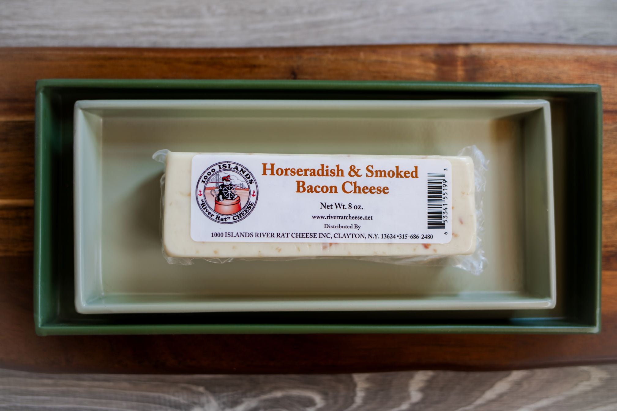 Horseradish and Smoked Bacon – River Rat Cheese