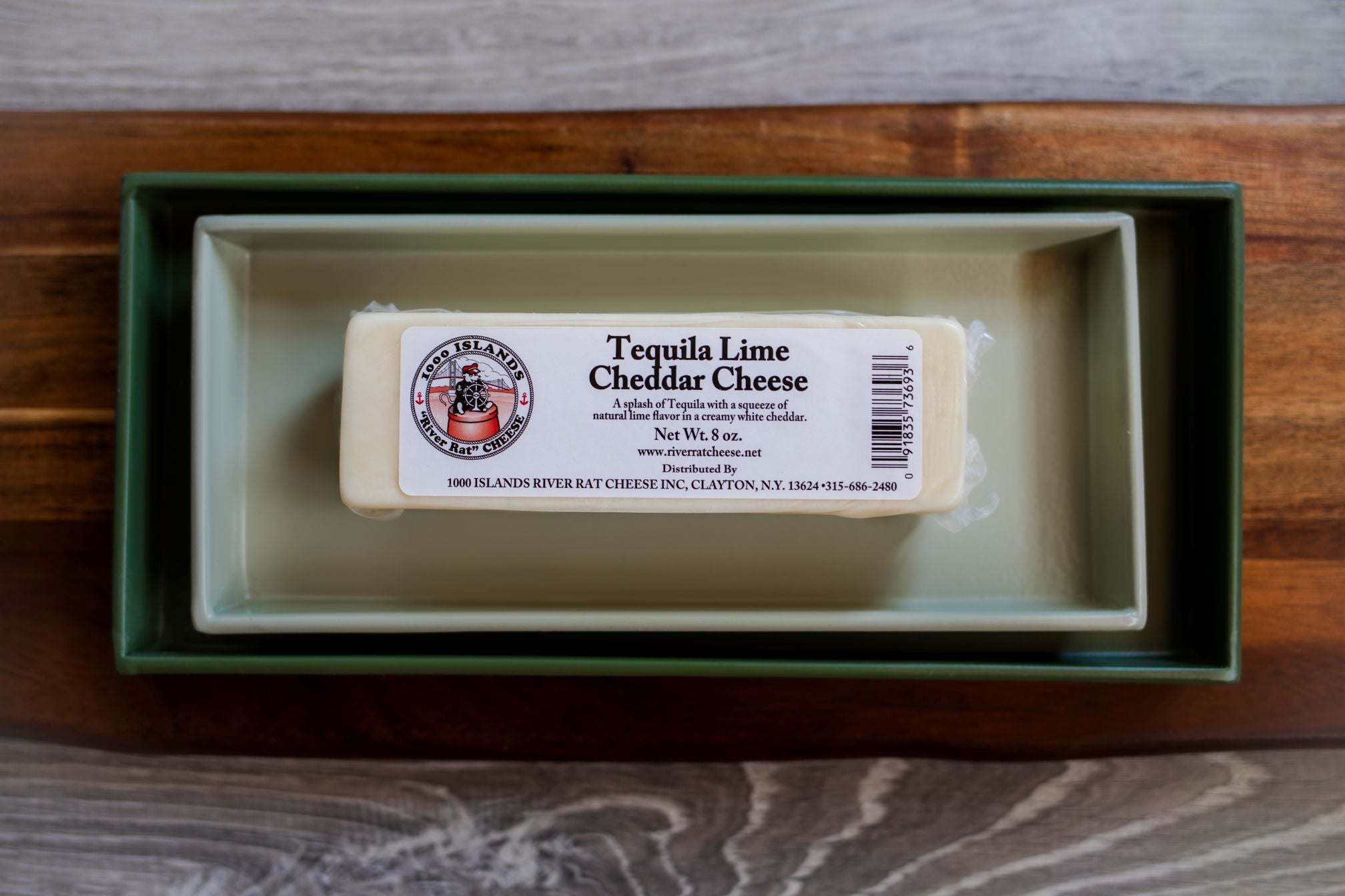Tequila Lime Cheddar 8 oz. – River Rat Cheese